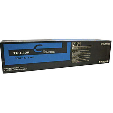 Kyocera TK-8309C Original Cyan Toner 15K Suits TASKalfa 3050CI / 3550CI ...
