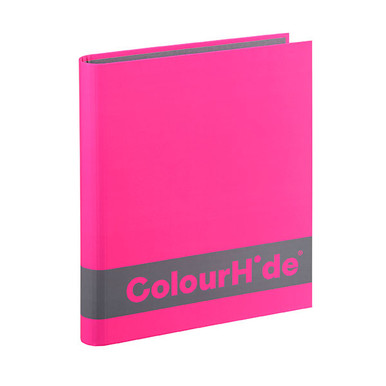 COLOURHIDE SILKY TOUCH RING BINDER 2D 25MM A4 PINK - Melbourne Office ...