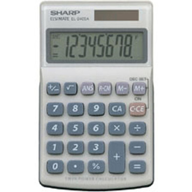 SHARP EL240SAB POCKET CALCULATOR Pocket H116xW71xD16.5mm - Melbourne ...