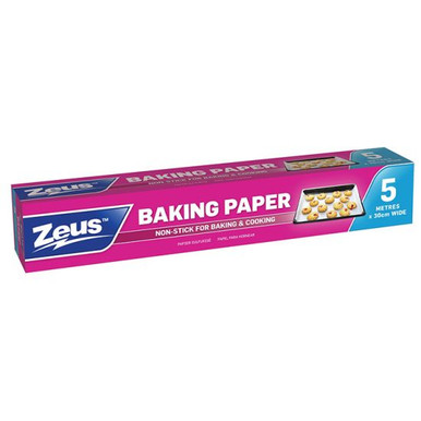 Zeus Baking Paper Roll 5M x 30cm (Non-Stick) - Melbourne Office Supplies