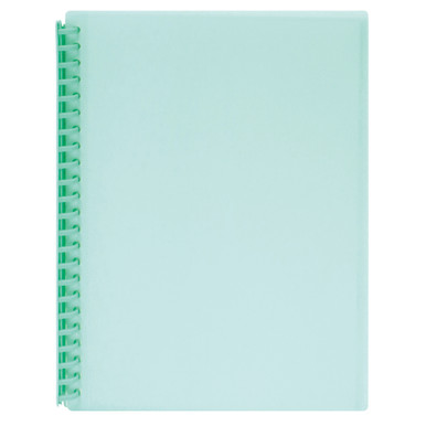 MARBIG REFILLABLE DISPLAY BOOK 20 POCKET INSERT COVER GREEN - Melbourne ...