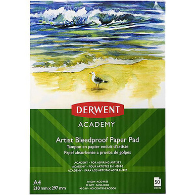 DERWENT ACY BLEEDPROOF PAPER PAD A4 PORTRAIT 50 SHEET - Melbourne ...
