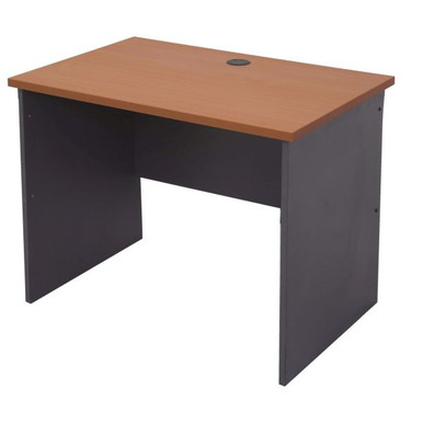 FURNX OPEN DESK 900MM (W) X 600MM (D) CHERRY / IRONSTONE - Melbourne ...