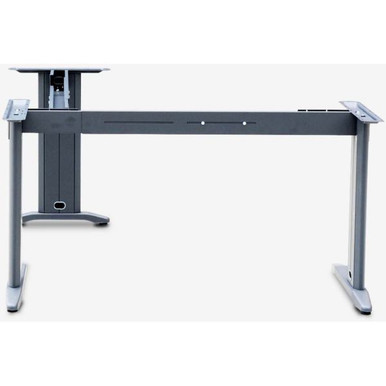 METAL DESK FRAME 3 Legs & 2 Beams Silver - Melbourne Office Supplies