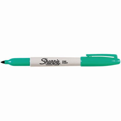 Sharpie Fine Point Marker Permanent 1.0mm Fine Aqua - Melbourne Office ...