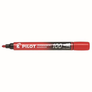 STUDENT PERMANENT MARKER Red Bullet Point P1 - Melbourne Office Supplies