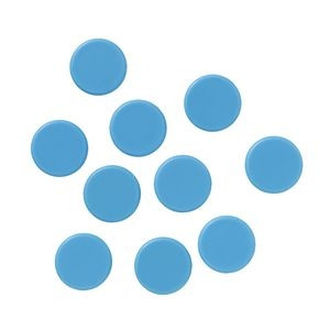 ROUND MAGNETS Blue 10 Pack - Melbourne Office Supplies