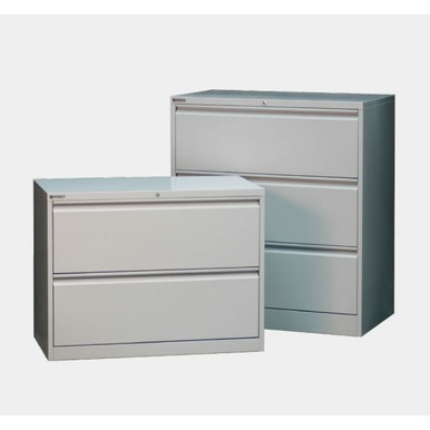 3 DRAWER LATERAL FILING CABINET GRAPHITE RIPPLE 1020H x 900W x 480D ...