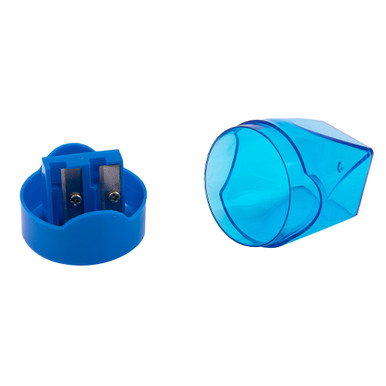 Deli 2 Hole Barrel Sharpener Assorted Colours - Melbourne Office Supplies