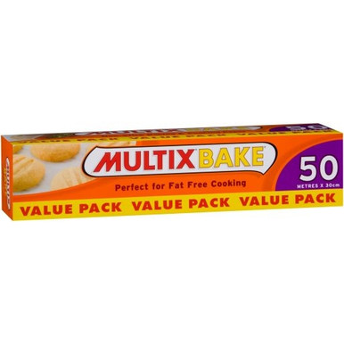 MULTIX BAKE PAPER VALUE PACK 50M - Melbourne Office Supplies