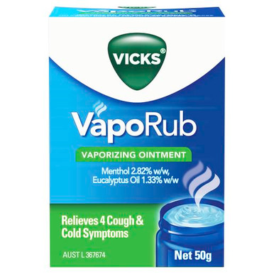 VICKS VAPORUB 50GM - Melbourne Office Supplies