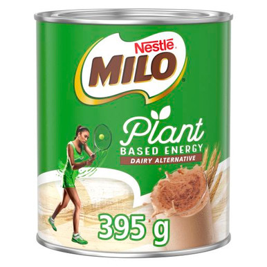 NESTLE PLANT BASED MILO TIN 395GM - Melbourne Office Supplies