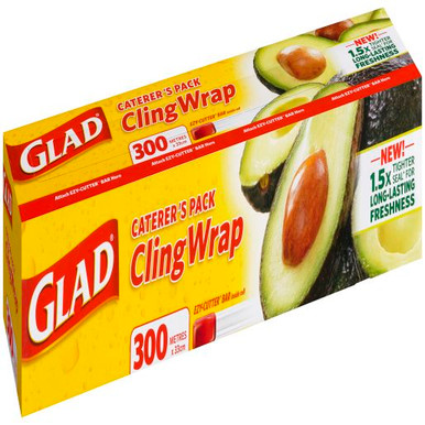 GLAD CLING WRAP DISPENSER 33CM X 300M - Melbourne Office Supplies