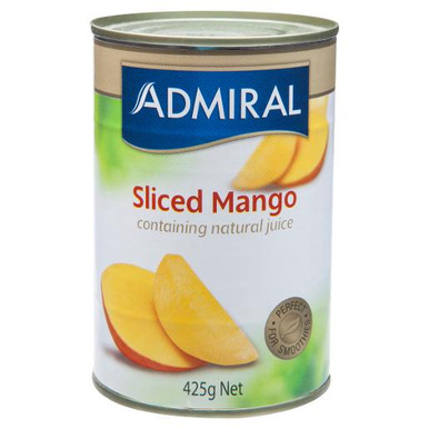 ADMIRAL SLICED MANGOES 425GM (Carton of 12) - Melbourne Office Supplies