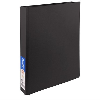Bantex Standard Ring Binder PP A4 3D Ring 25mm – Black (1333-10 ...