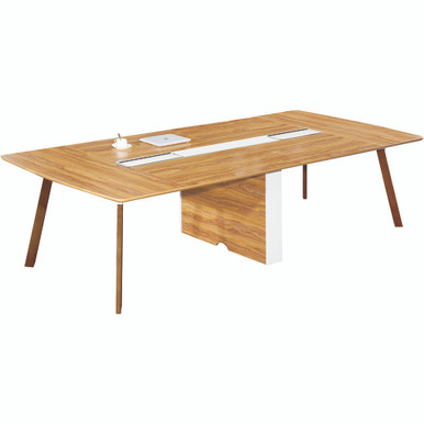 Sylex Arbor Boardroom Table 3200W x 1300D x 720mmH American Walnut ...