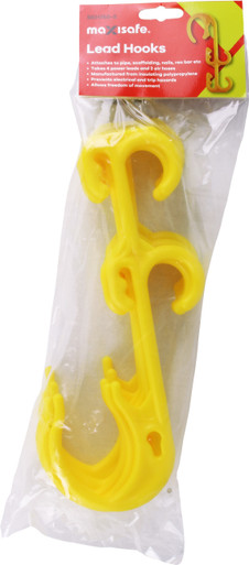 Maxisafe Extension Lead Hooks - Pack of 5 - Melbourne Office Supplies