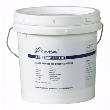 ZeoMed Laboratory Spill Kit, 10L Bucket - Melbourne Office Supplies