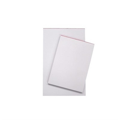 Quill Pad Bank 8" x 5" Plain - (200 x 125mm) 90 Leaf - White (01810 ...
