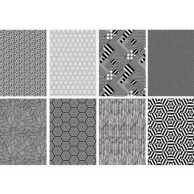 Pattern Paper A4 Contrast Pack of 40 - Melbourne Office Supplies