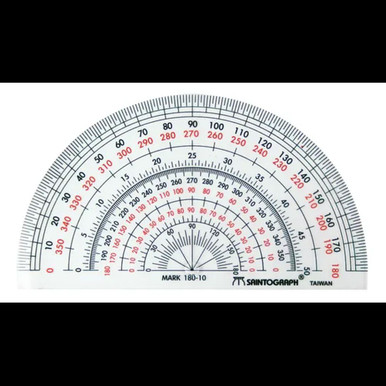 Protractor 180deg Advanced - Melbourne Office Supplies