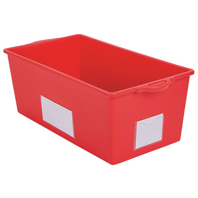 Help Yourself Book Bin - Red - Melbourne Office Supplies