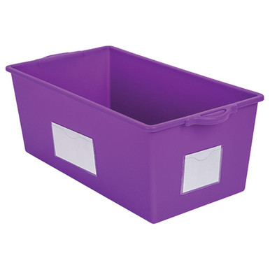 Help Yourself Book Bin - Purple - Melbourne Office Supplies