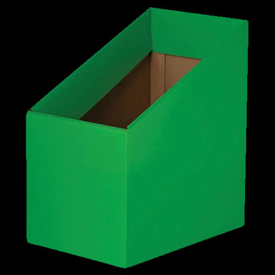 Book Box - Pack of 5 - Green - Melbourne Office Supplies