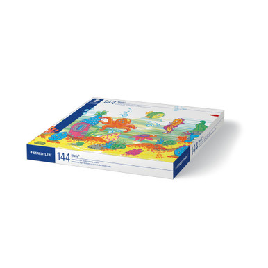 Staedtler 340 Noris Jumbo Colouring Markers - Class Pack of 144 ...