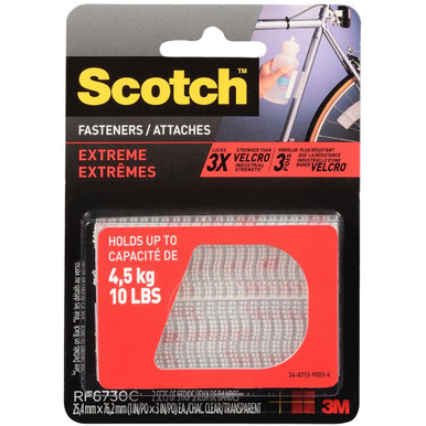 SCOTCH EXTREME FASTENER 25mmx7.6mm Clear Pack of 2 - Melbourne Office ...