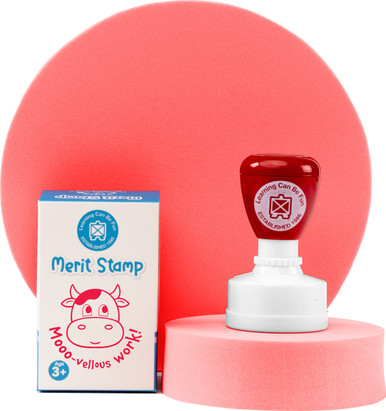 Moo-vellous Work Merit Stamp - Melbourne Office Supplies