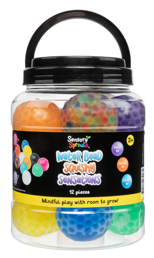 Water Bead Squishy Sensations Jar - Melbourne Office Supplies