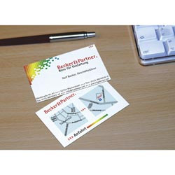 AVERY MICRO PERFORATED BUSINESS CARDS L7414 150gsm Laser/Inkjet Matt ...