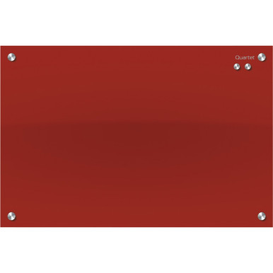 QUARTET INFINITY GLASS BOARD 450x600mm Memo Red *** While Stocks Last ...