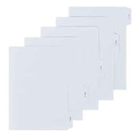FUJI XEROX REVERSE TABS 10 Tab A5, 150gsm Island White - Melbourne ...