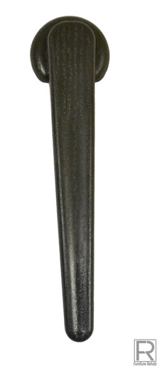 Recliner Footrest Release Handle Lever 5/8" Black Wood Grain