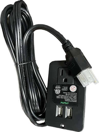 Emomo Single Outlet Dual USB Multifunction Power Socket HX66P2U ...