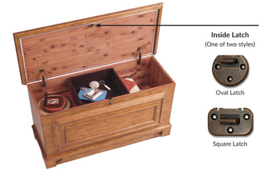 Lane Cedar Chest Safety Latch Lockset Replacement - Furniture Rehab
