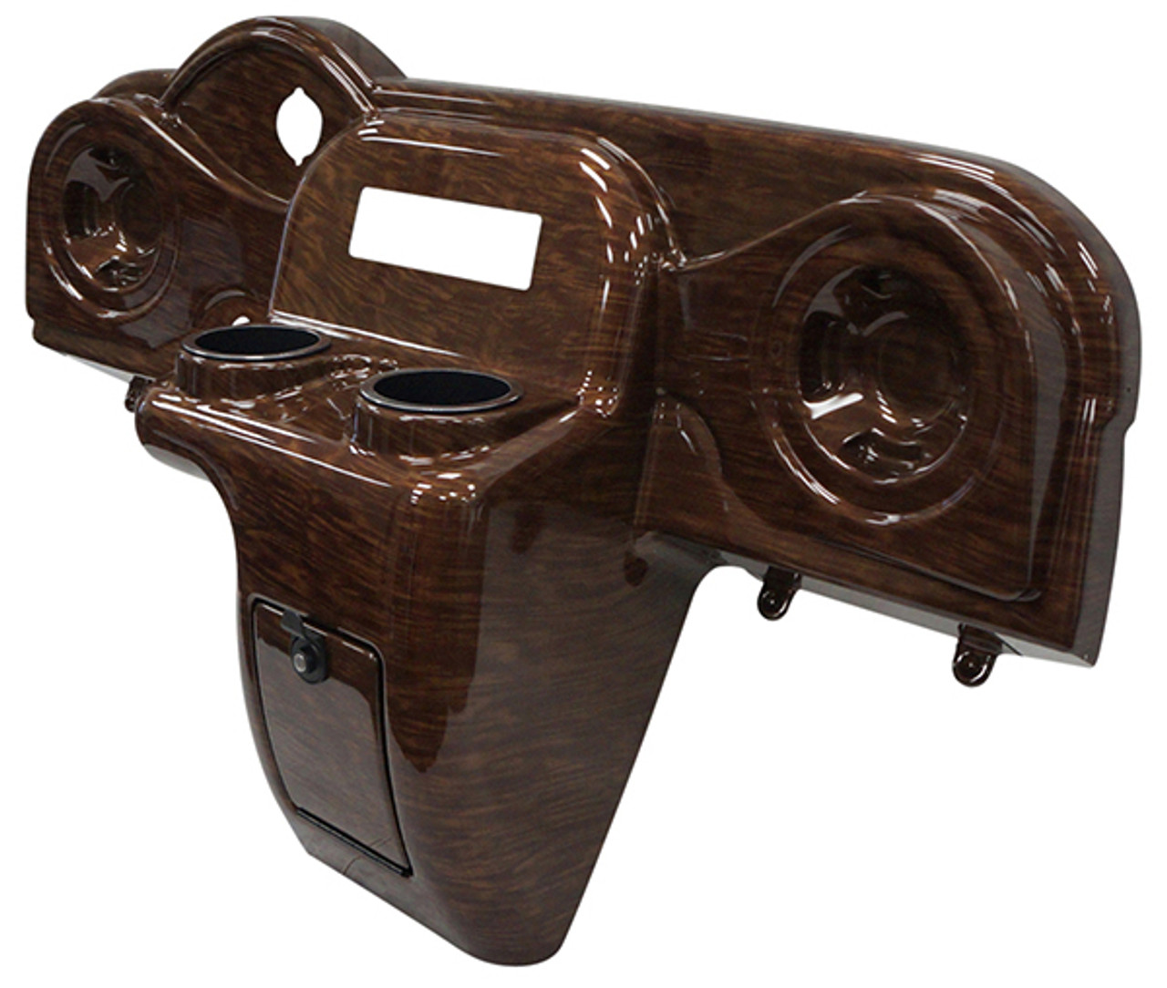 EZGO RXV Deluxe Curly Maple Dash w/ Radio Cutout and Speaker Indentations