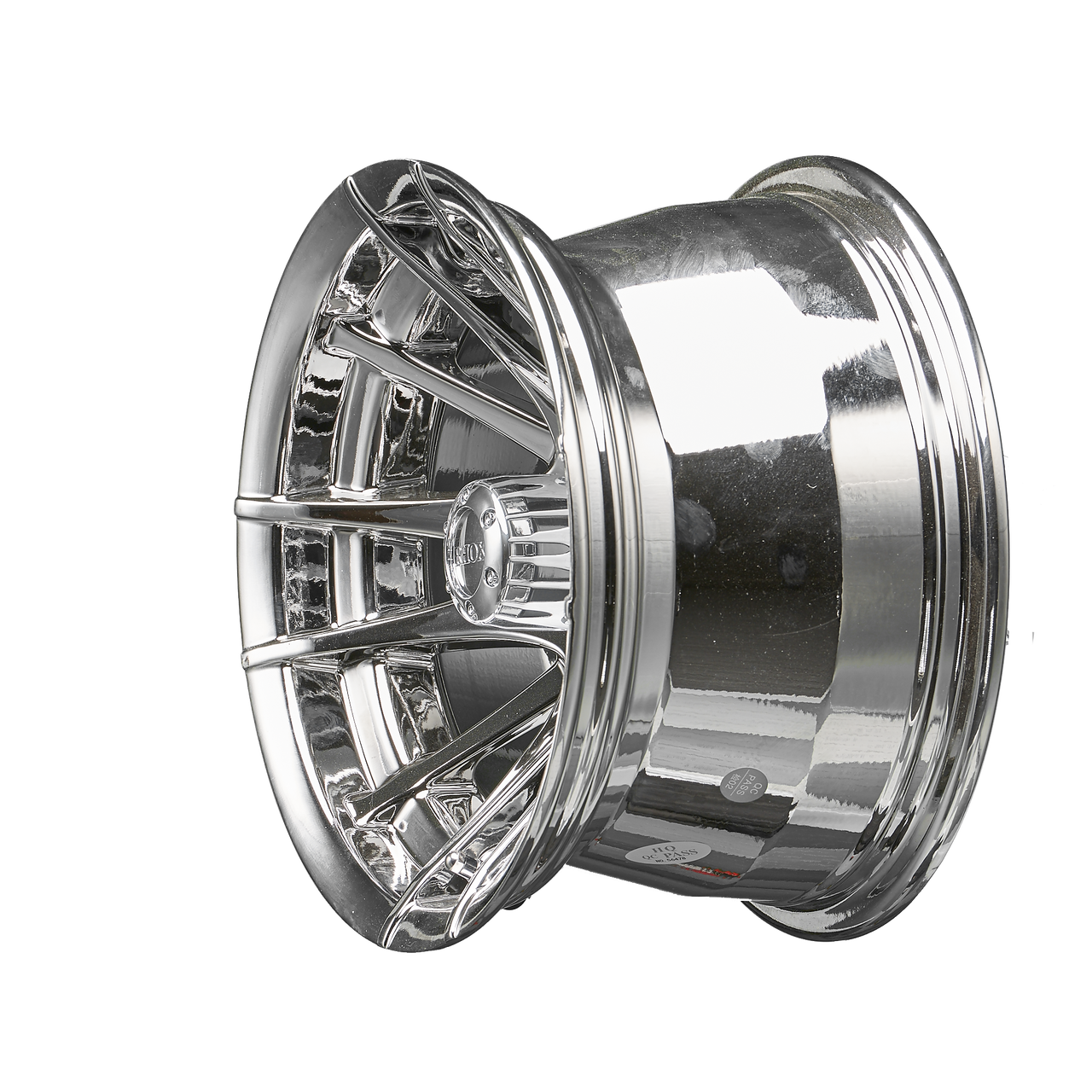 12 inch RHOX RX107 12 Spoke Chrome Wheel | Golf Cart King