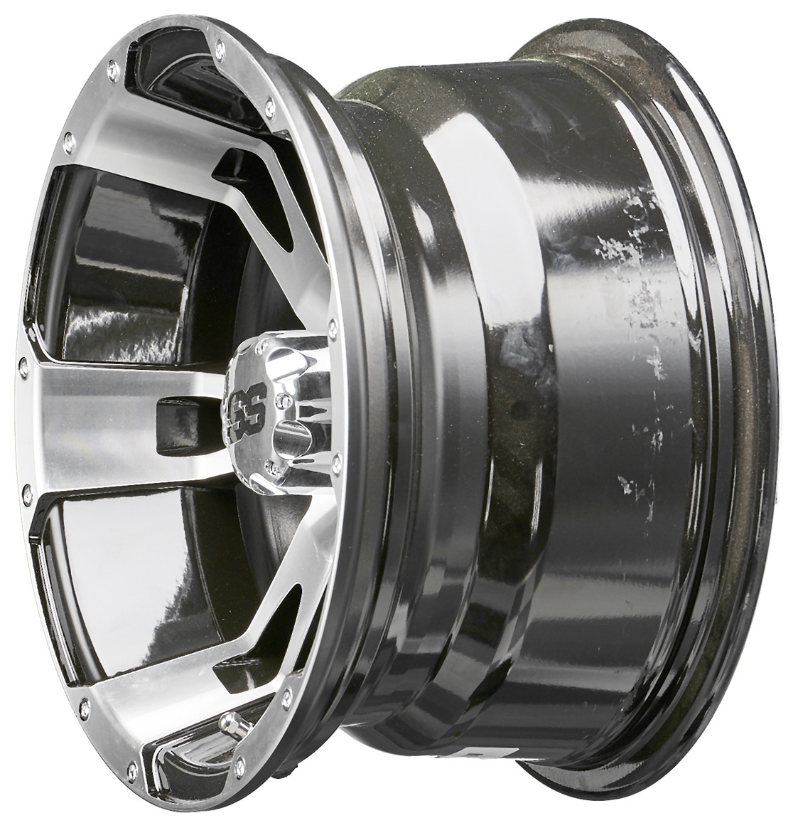 12 inch RHOX RX320 Machine Wheel | Golf Cart King