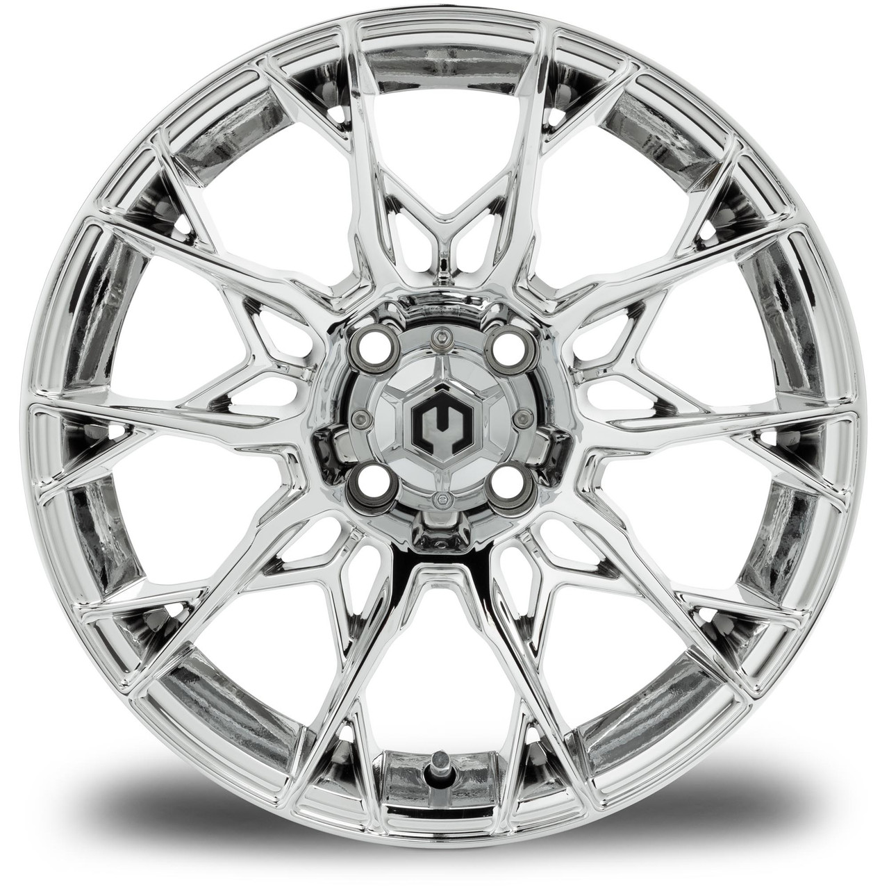 MODZ® 15" Chaos Chrome Golf Cart Wheel