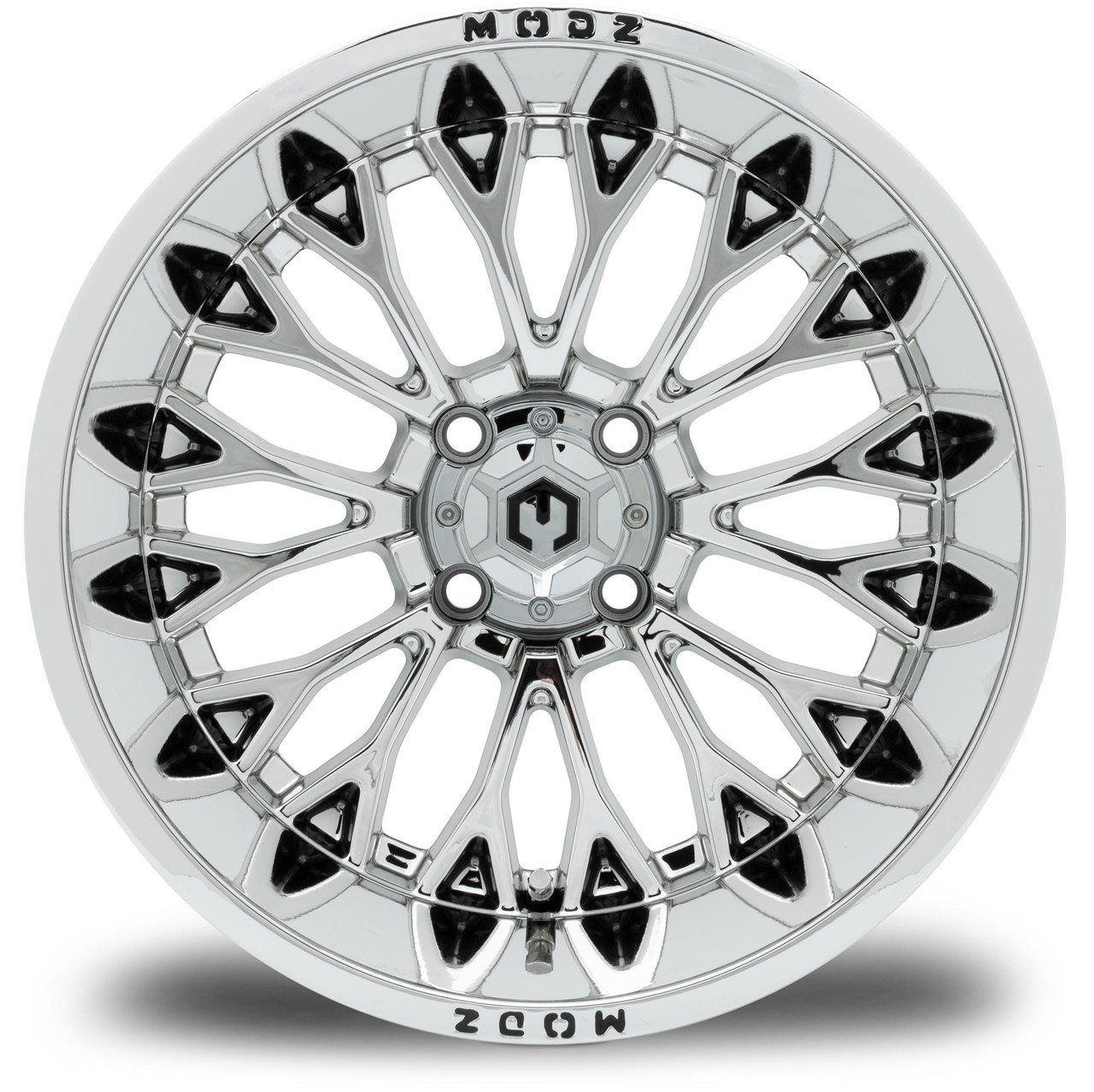 MODZ® 15x10" Convict Chrome Golf Cart Wheel