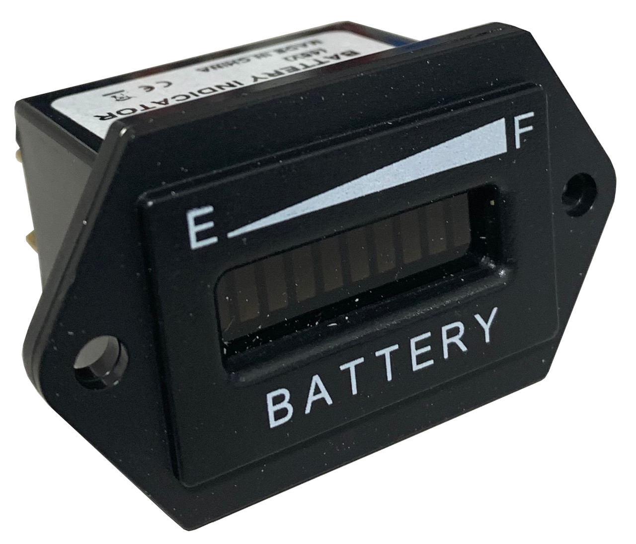 Battery Charge Meter | Horizontal | 48 Volt | Golf Cart King