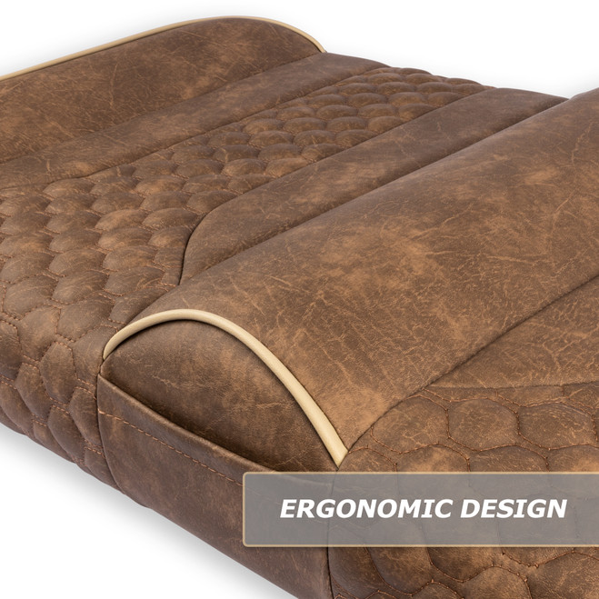 MODZ® FS2 Custom Front Seat - Brown Base - Choose Pattern and Accent Colors