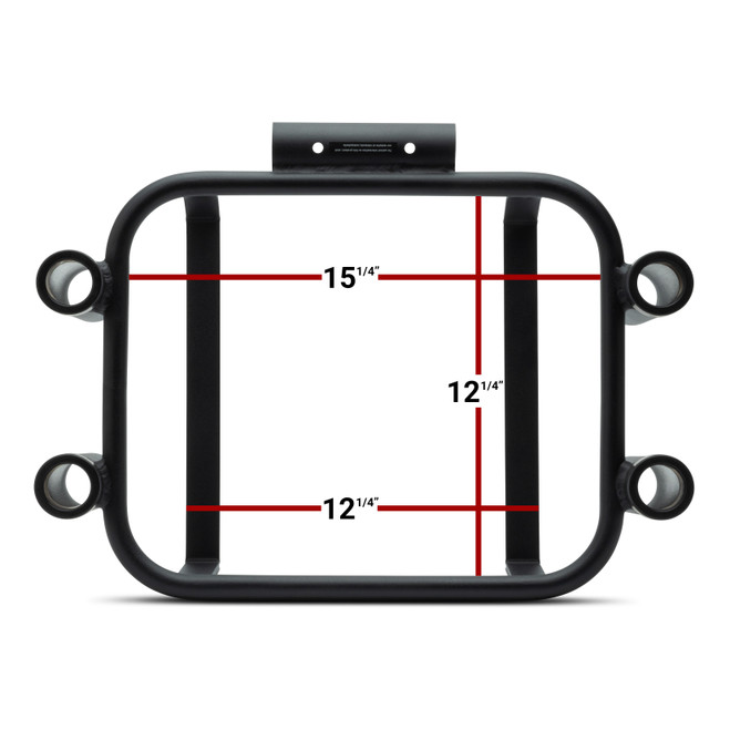 MODZ® Golf Cart Cooler Rack for YETI Roadie® 24 Cooler with Fishing Rod ...