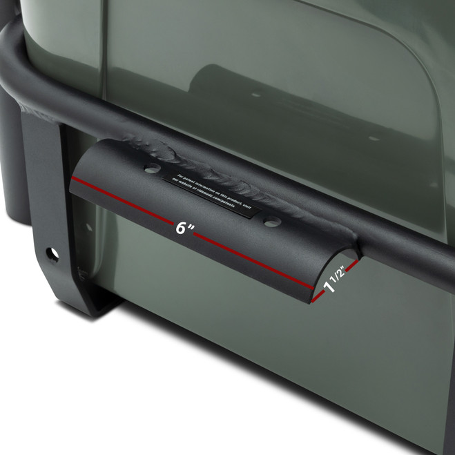 MODZ® Golf Cart Cooler Rack for YETI Roadie® 24 Cooler with Fishing Rod ...