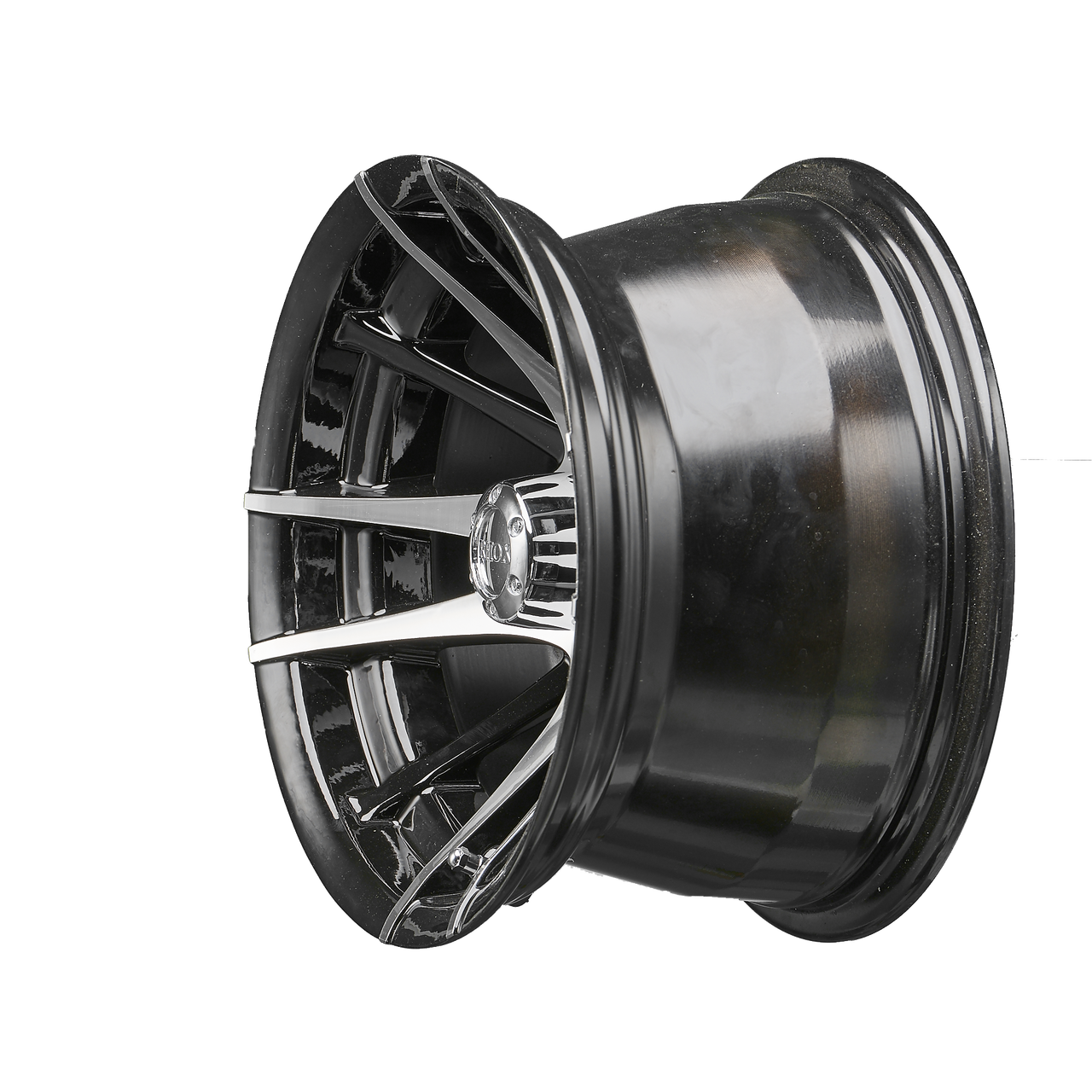 12 inch RHOX RX101, 12 Spoke Machined Golf Cart Wheel | Golf Cart King