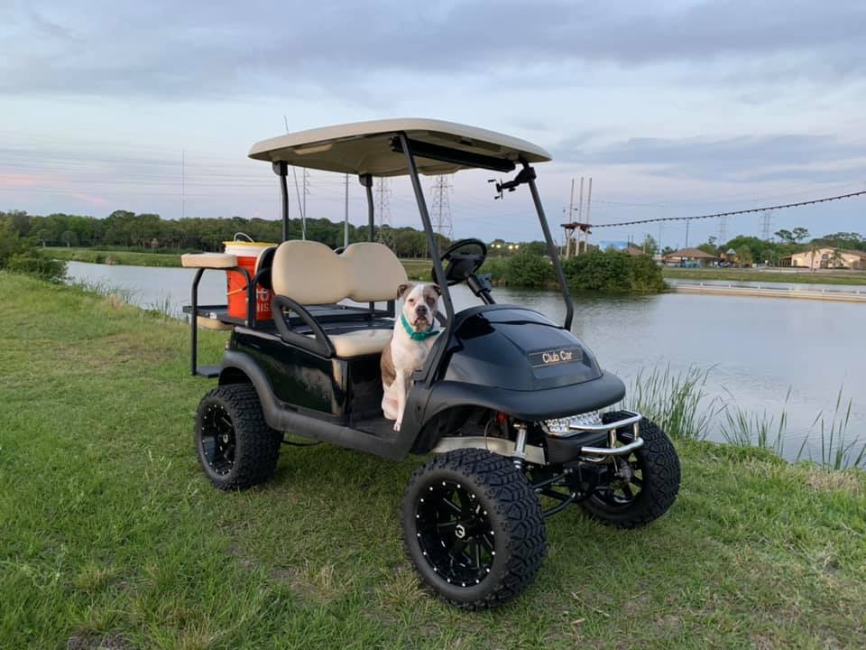 MODZ® 14" Assault Glossy Black Ball Mill - Lifted Tires and Wheels Combo