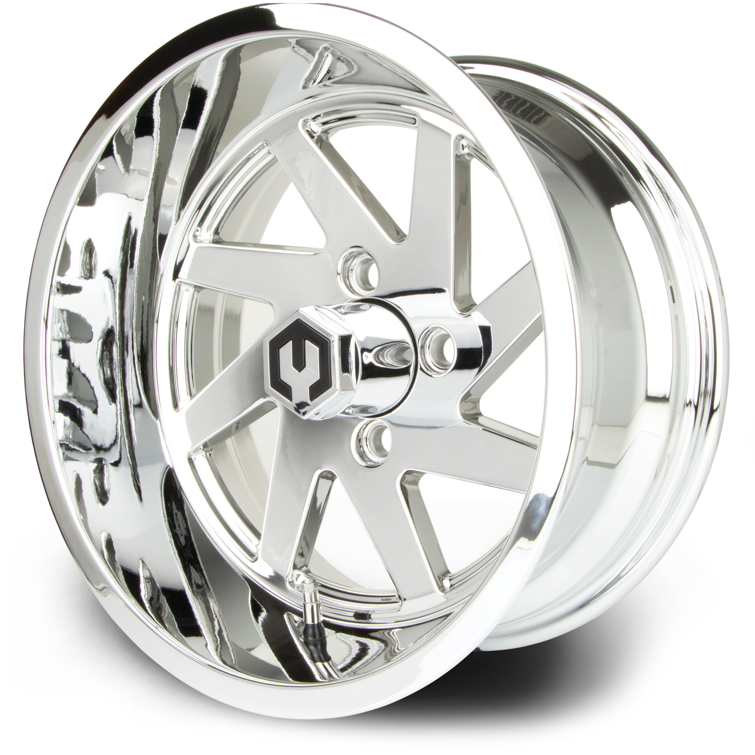 MODZ® 14" Fury Chrome Golf Cart Wheel